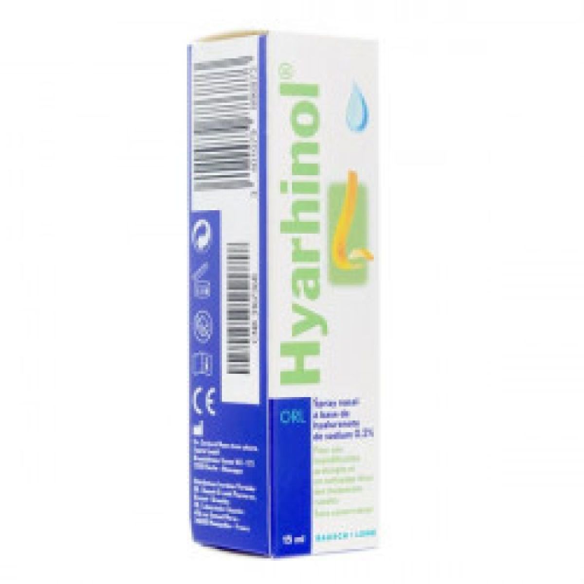 Hyarhinol Sol Spray Nasal 15Ml - Pharmacie Paque Grandvilliers
