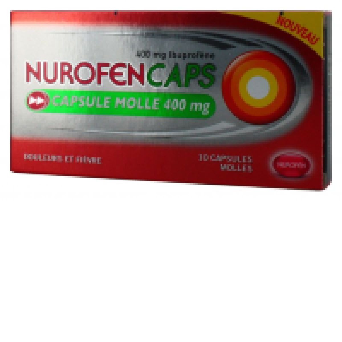 Nurofen 400Mg Caps /10 - Pharmacie Paque Grandvilliers