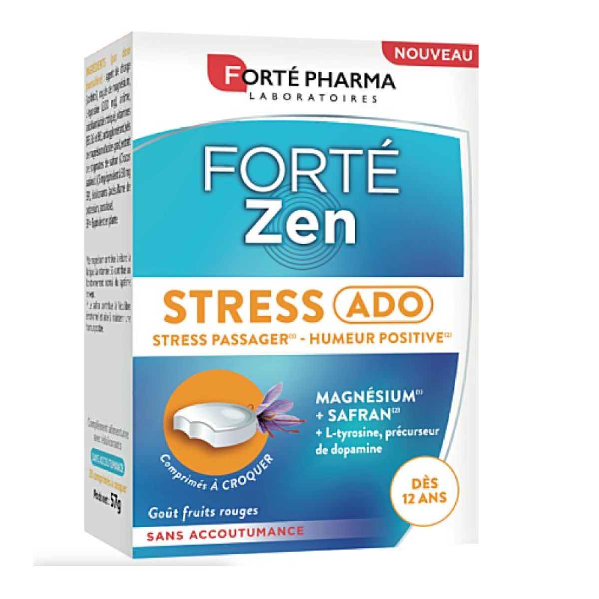 Forté Zen Stress ADO - Pharmacie Paque Grandvilliers